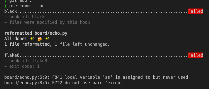 black + flake8 + isort — precommit hooks | by 장태순 | Medium
