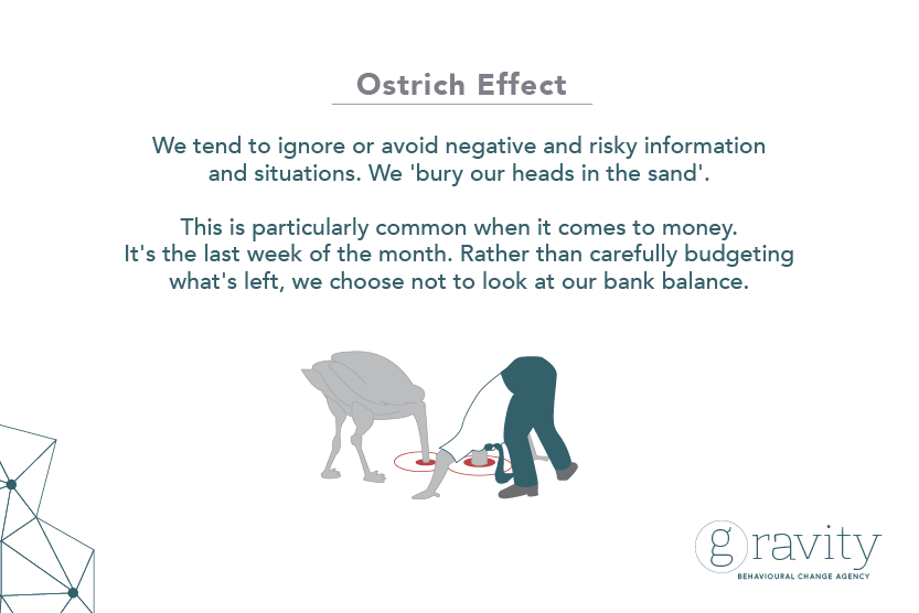 #6: The Ostrich Effect. Originally published at… | by Gravity Ideas ...
