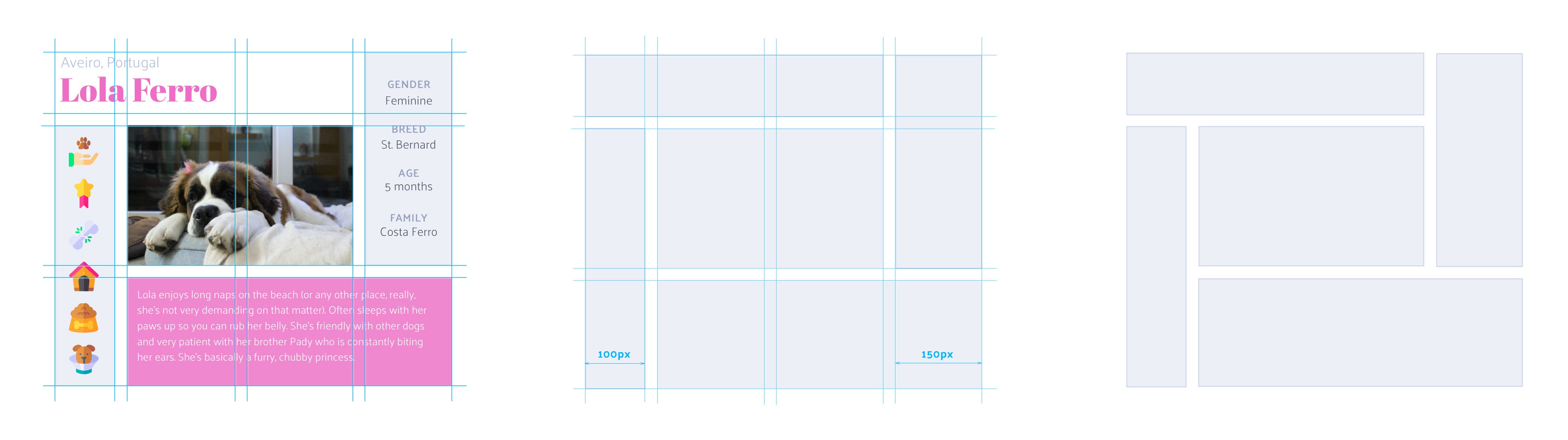 CSS Grid layout — crossed sections | by Rafaela Ferro | Deemaze Writing Wall | Medium