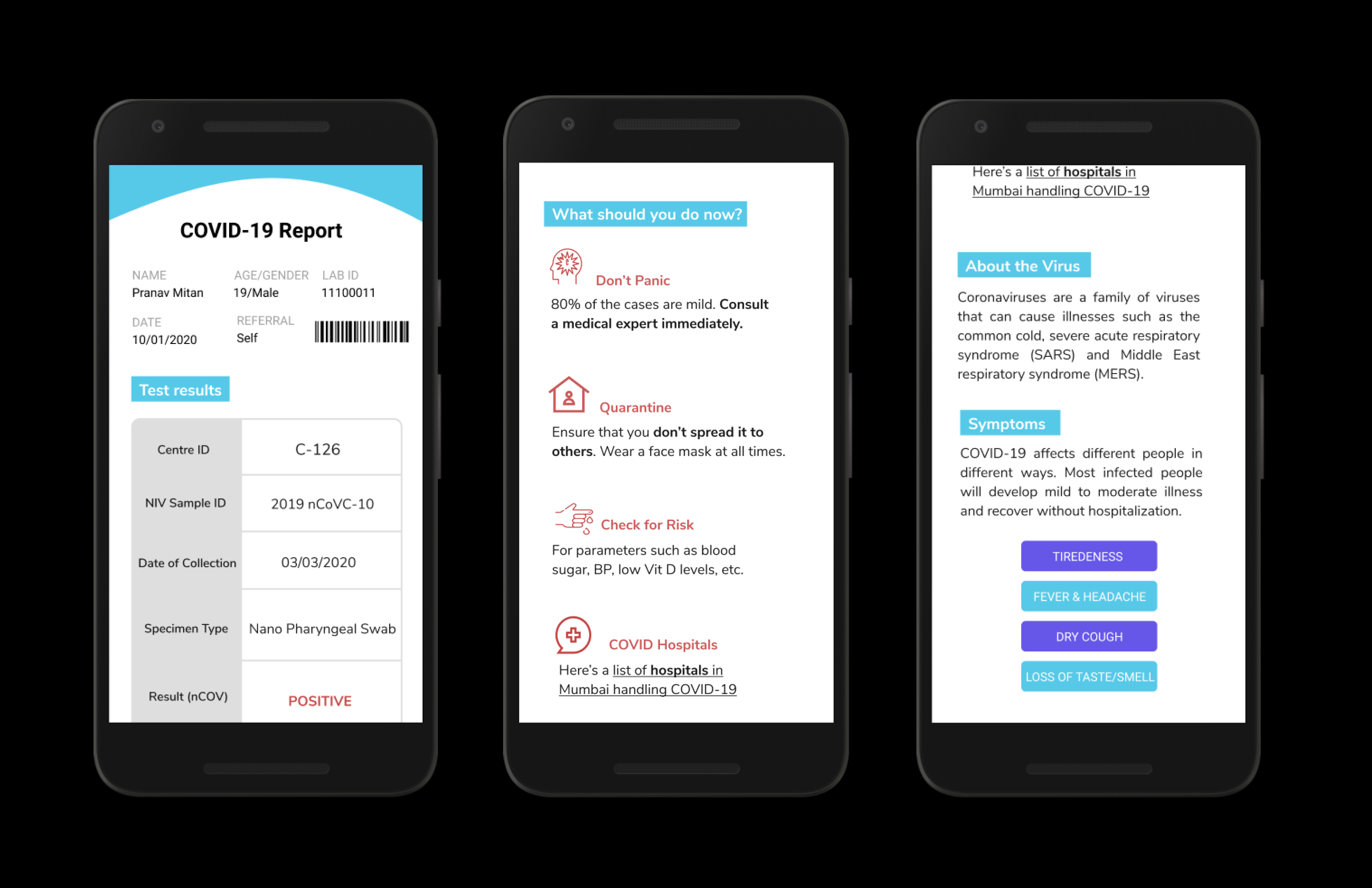 Case study: Designing a smarter medical report | by Pranav Mitan ...