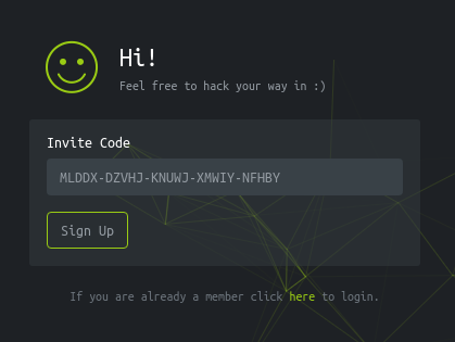HACK THE BOX INVITE JOIN CODE. Description : Hackthebox is an online ...