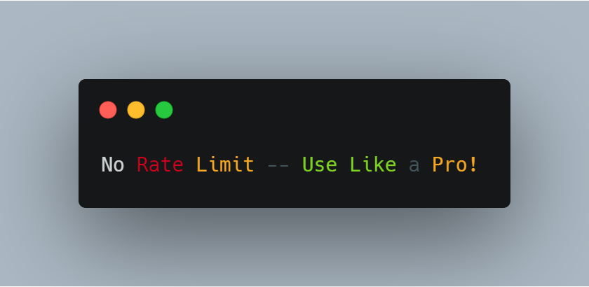 No Rate Limit — use like a pro!. Hello Folks, Thanks for the Awsome… | by Jaydev Ahire | InfoSec ...