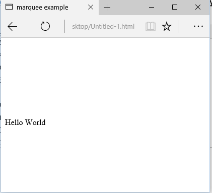 HTML Marquee : Learn Marquee Tag in HTML | by Eitworld | Medium