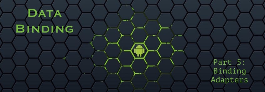Develop Your Application Faster And Smarter With Data Binding — Binding Adapters — Part 5 By