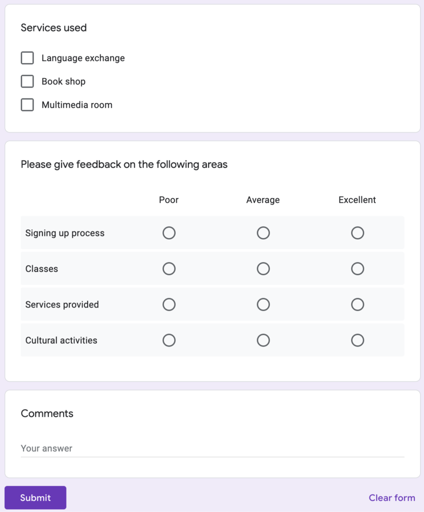 Apps Script Basics — Adding Different Types Of Questions To A Form By