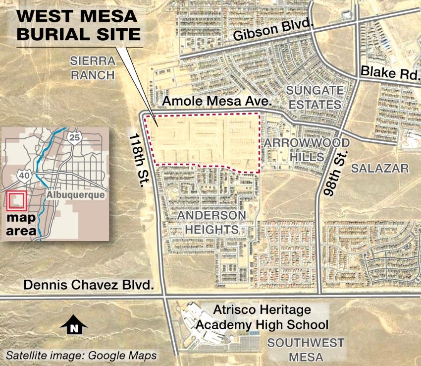 True Crime —The West Mesa Bone Collector, an Uncaught Serial Killer ...