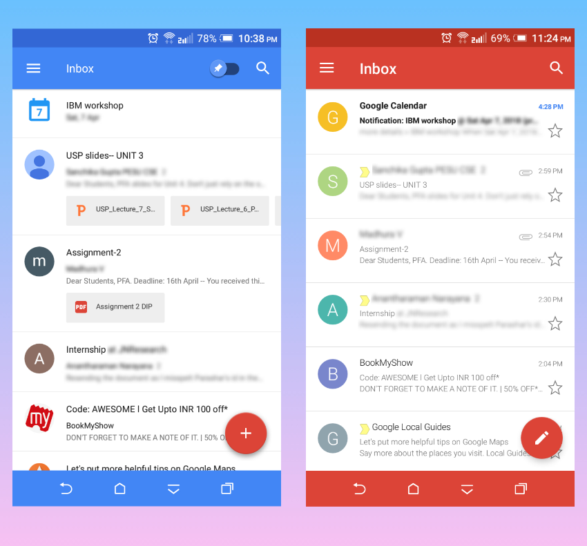 Gmail Inbox, a UI upgrade for Gmail? | by Praveen Naik | Medium