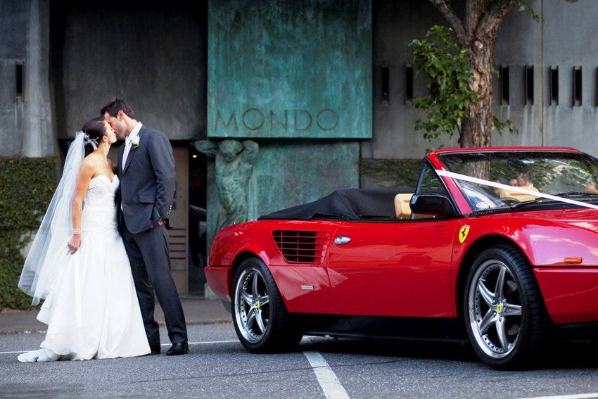 Why Hire A Ferrari For Your Wedding Day? | by Premiere Exotic | Medium
