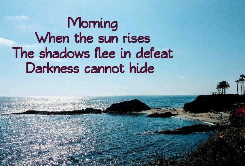 Morning. When the sun rises | by ak_finch | Haiku Hub | Medium