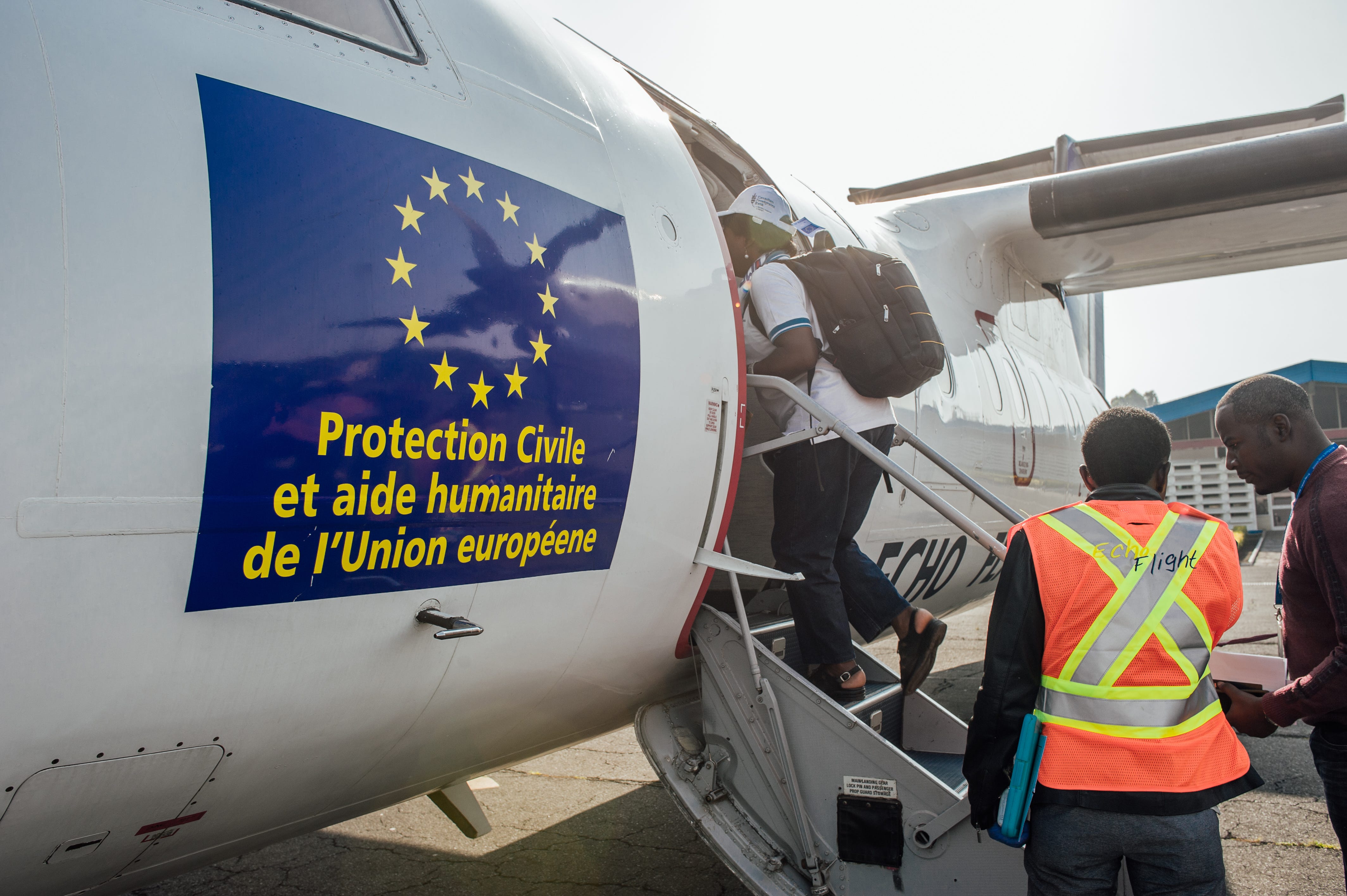 When air travel is restricted how do humanitarian workers get to where ...
