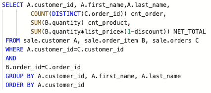 Examples with SQL - Baris Gül - Medium