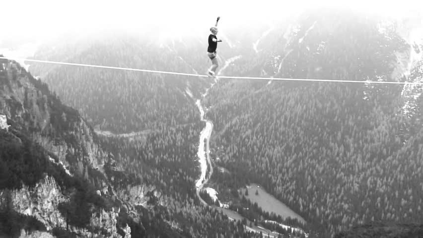 This is a story of tension.. Tension is that tightrope balance act ...