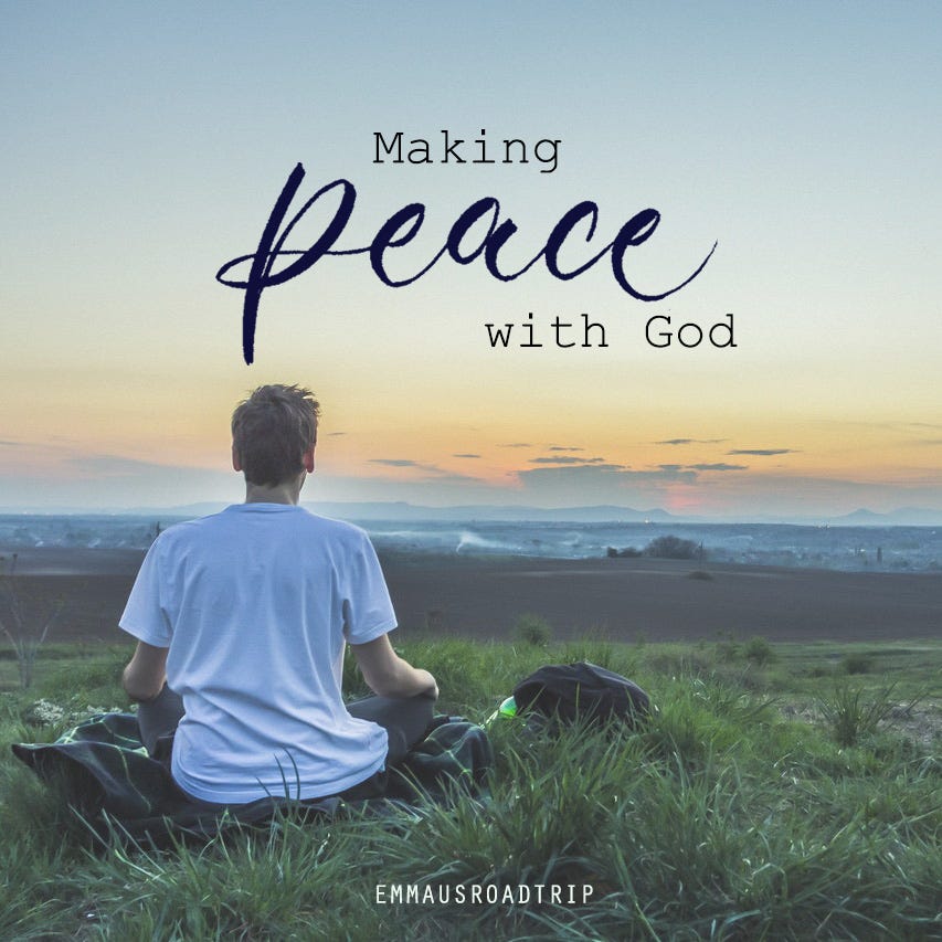 Making Peace With God. We need to live our life around people… | by ...