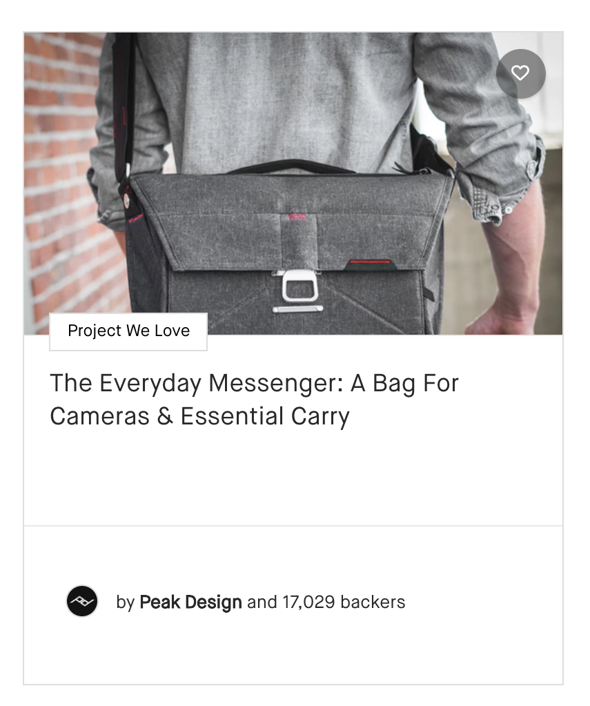 Peak Design Was Built By Influencers. | by CrowdThought Group ...