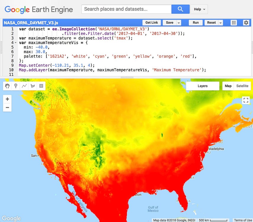 An easier way to browse, discover, and use Earth Engine datasets