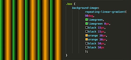 CSS repeating-gradient( ). TLDR; | by Hugh Rowland | Medium