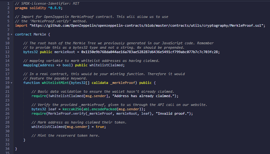 Using Merkle Trees for NFT Whitelists | by Alan | Medium