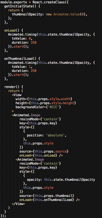 Progressive image loading in React Native | by Sharath Prabhal | The React Native Log | Medium