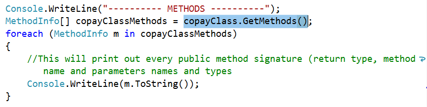 Reflection in C#. This article explains how to use… | by Ghadeer Kenawi ...