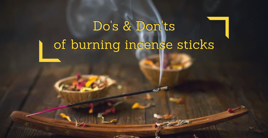 BURNING INCENSE STICKS — DO’S AND DON’TS | by Ananth Kumar | Medium
