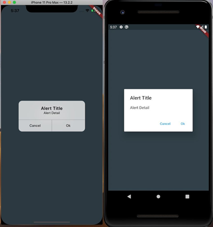 Alertbox Flutter
