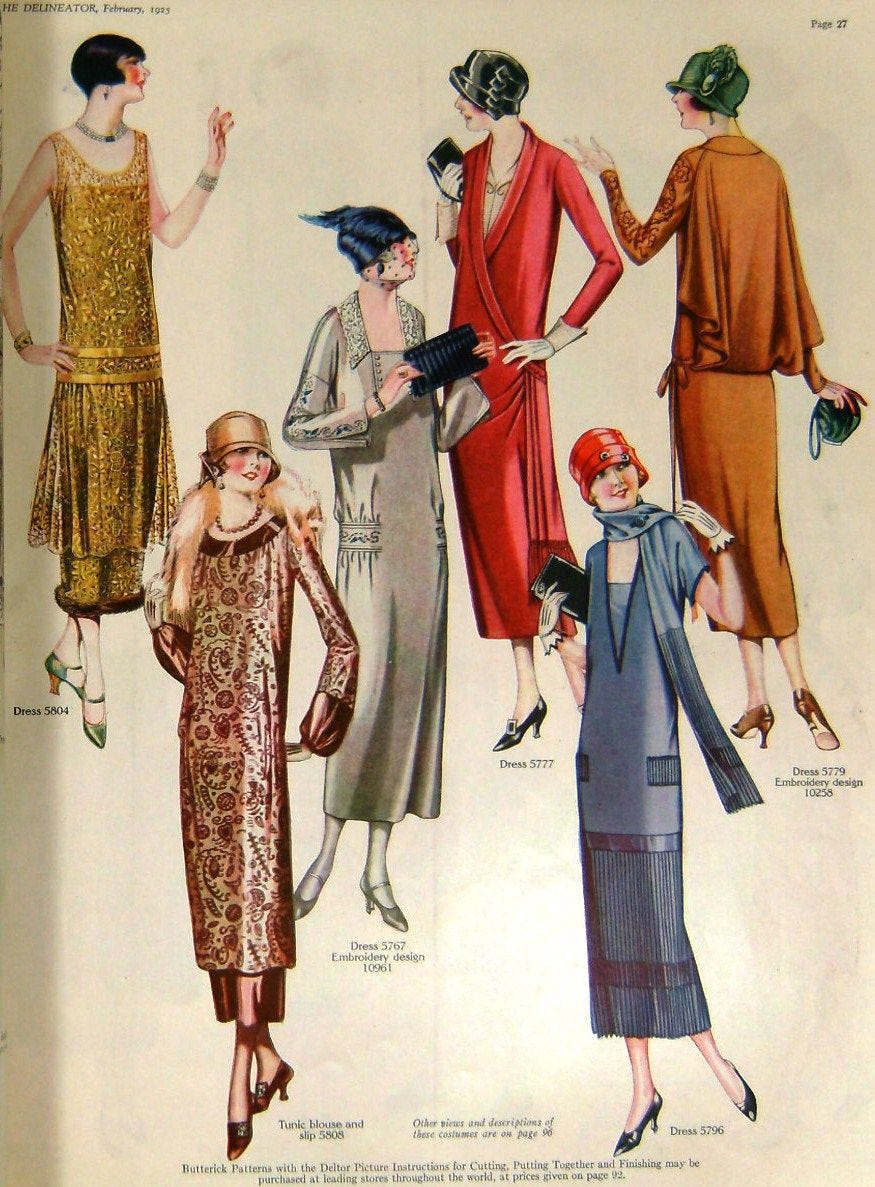 1981 Every Day Fashions Of The 20s As Pictured In Sears And