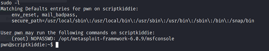 HackTheBox : Script Kiddie Walkthrough