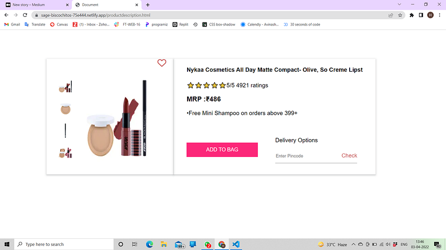 GitHub - nagesh199/Nykaa-clone: NYKAA”-one of India’s largest beauty website assigned to us by ...