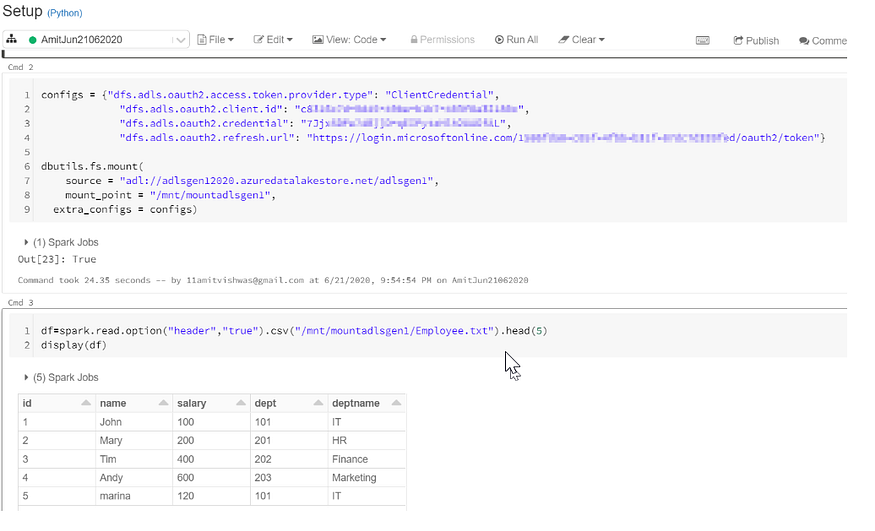 Writing Log With Python Logging Module In Databricks To Azure Datalake ...