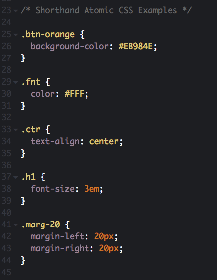 Atomic CSS. At a recent code review with my… | by Daphne Watson | Medium