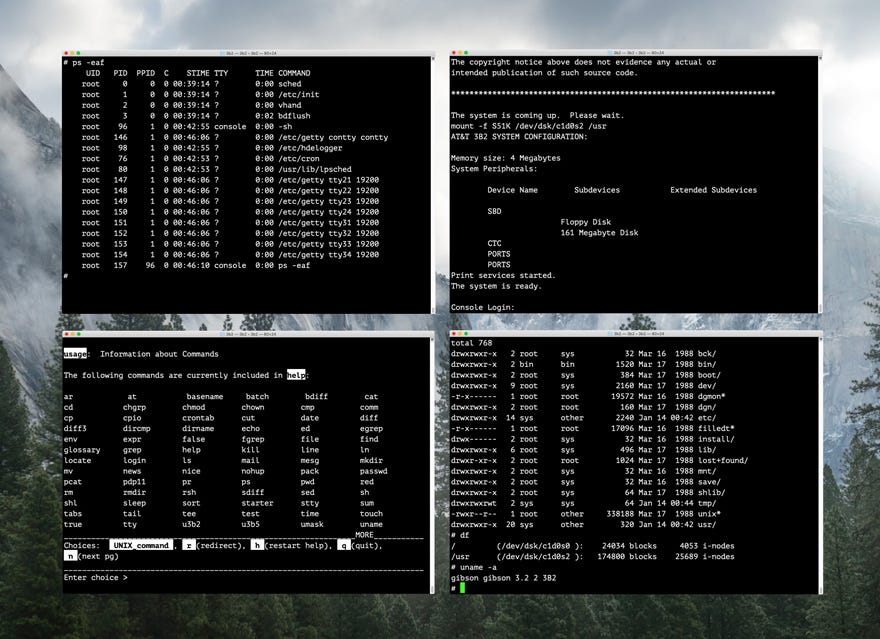 HOW TO EMULATE AN OLD UNIX BOX. The AT&T 3B2 series of computers are ...