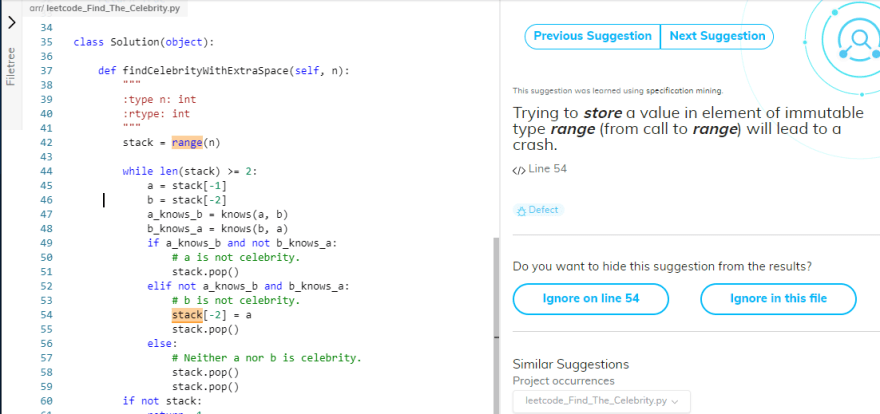 DeepCode’s Top Findings #14: Writing Immutable Objects in Python | by Frank Fischer | DeepCodeAI ...
