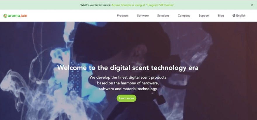 Aromajoin | Made with Vue JS. Develop the finest digital scent… | by ...