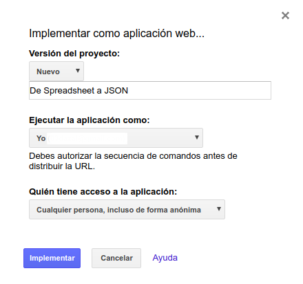 Cómo exportar JSON desde Google Sheets | by David Daza | Medium
