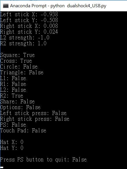 Python for PS4 dualshock 4 controller | by Another Brick in the Wall | Medium