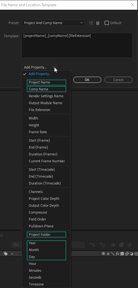 Use AE render tokens to automatically set file names and paths | by Justin Gundlock | Medium