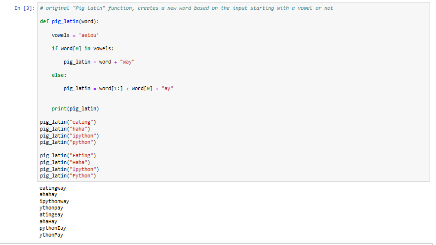 Python Workout — Pig Latin - Eric van Rees - Medium