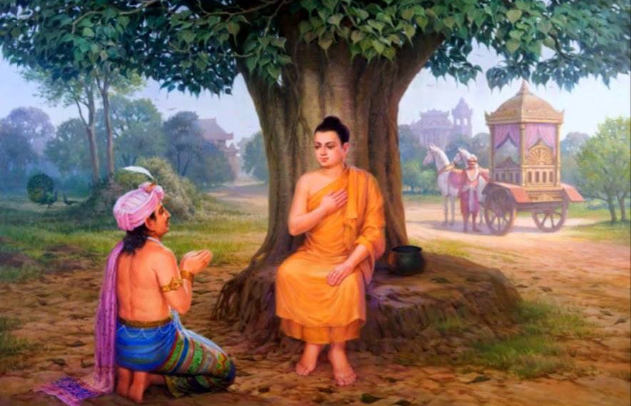 7. KING BIMBISARA. 108 Buddhist Parables | by Olga G | 108 BUDDHIST ...