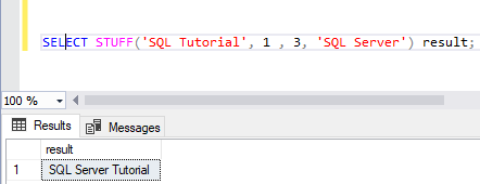 STUFF() and CHARINDEX()in SQL Server. | by Pooja Patil | Medium