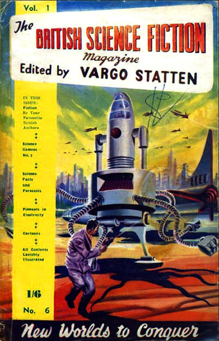 British Science Fiction Cover Artwork Gives US An Early Vision For The ...