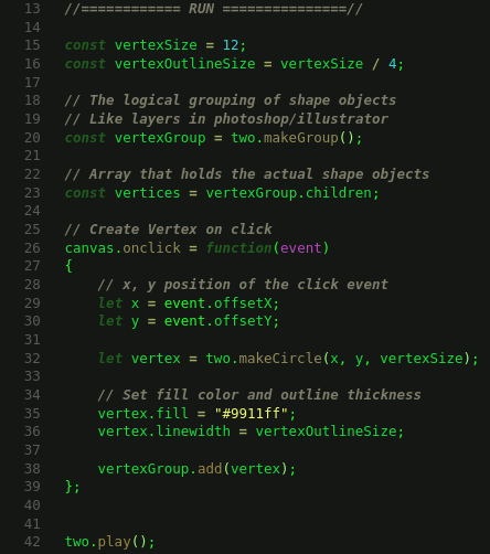 Graph Rendering Tutorial with Two.js | by Jacob Landowski | Medium