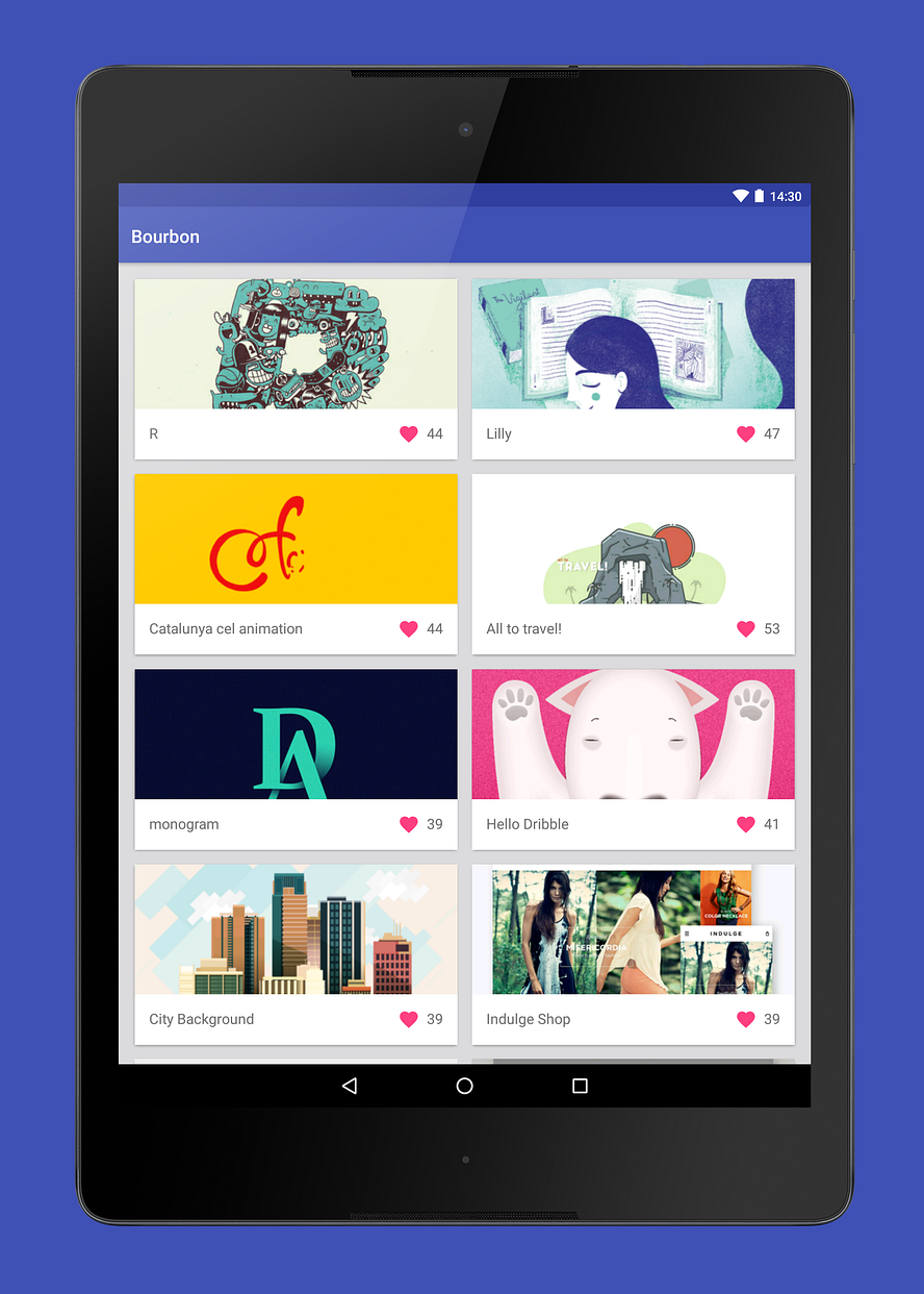Introducing Bourbon: Dribbble, Android, MVP and a Common-Code Module ...