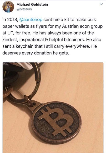 World Bitcoin Community Showers the Great Explainer Antonopoulos With ...