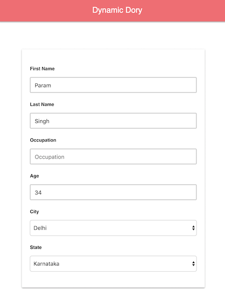 Generating Config Driven Dynamic Forms Using Web Components By Param Singh Codeburst