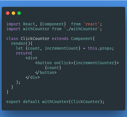Higher-Order Components in React. We all know, one of the core ...
