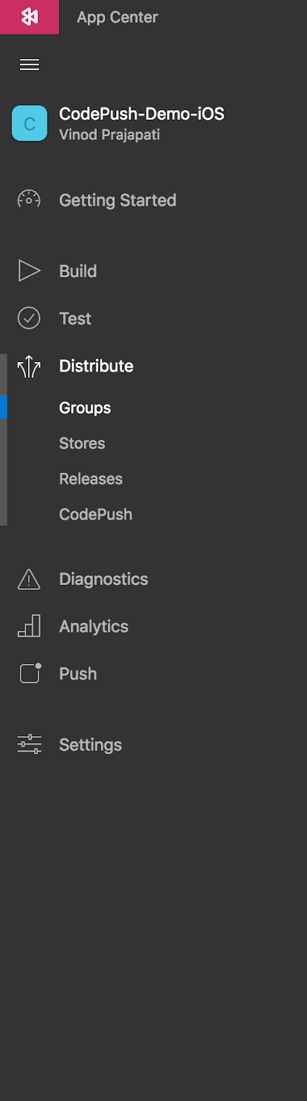 Integrate CodePush with React Native for Over the Air App update | by Vinod Prajapati | Medium