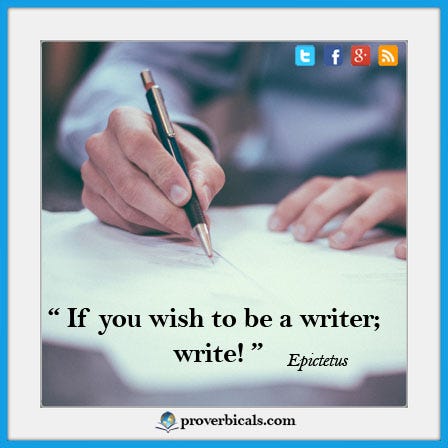 Writing is an emotion. “Everyday marks a new beginning.” | by Jessica ...