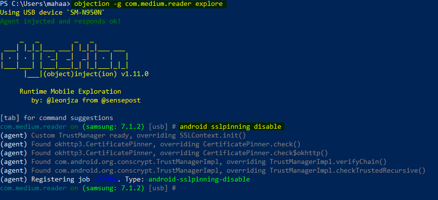 Android App SSL Pinning Bypass [NoxPlayer + nox_adb + Frida + Objection ...