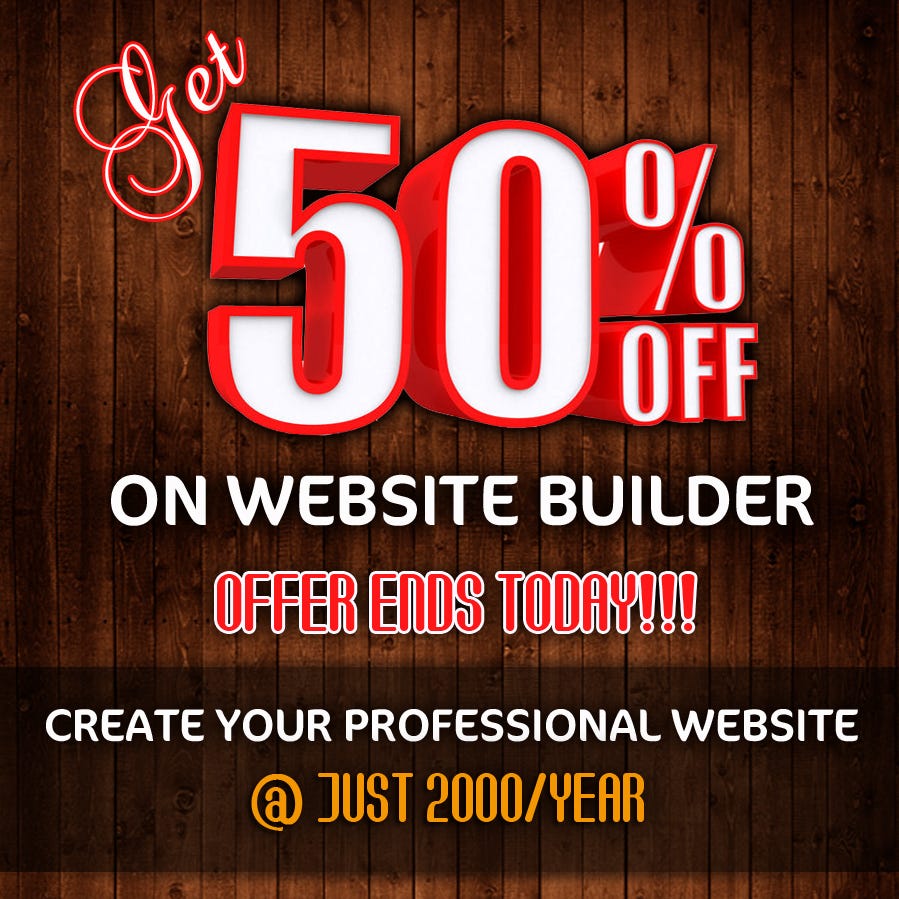 Make your own Website Today @ 2000/Year | by Ovisite Builder | Medium