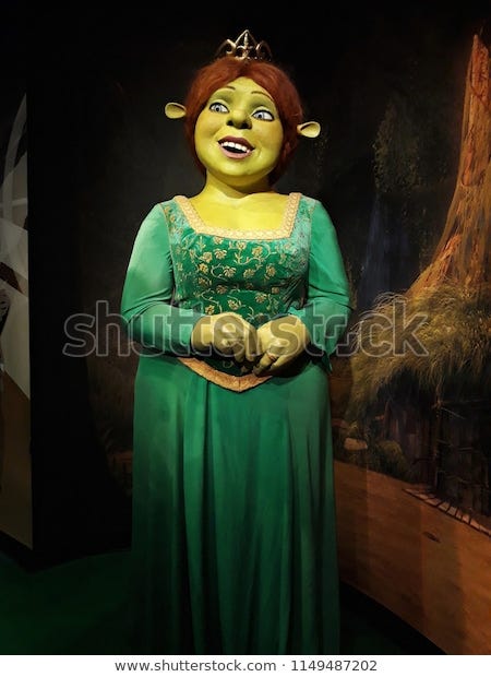 Fiona From Shrek Sleeping